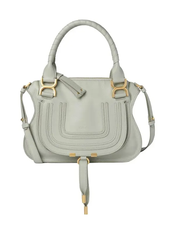Chloé Marcie Shoulder Bag - Gray