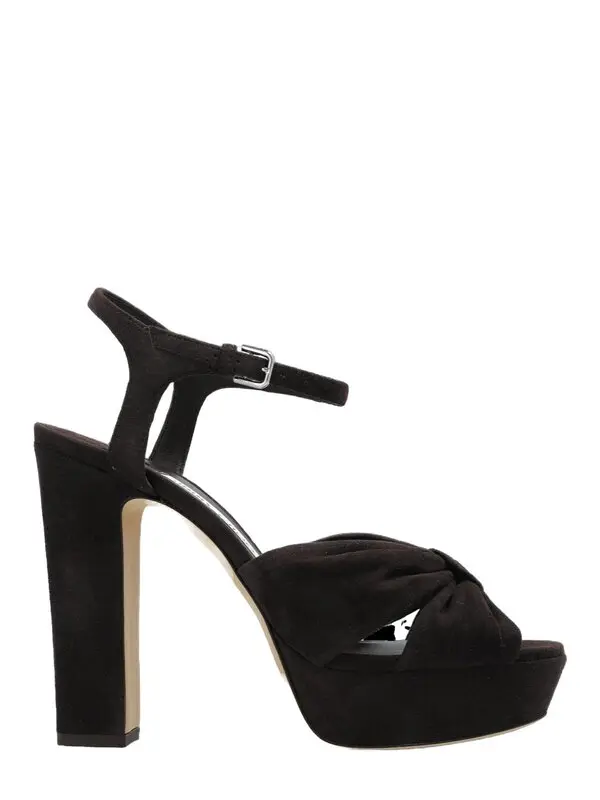 JIMMY CHOO Heloise 120 Platform Sandals - Black