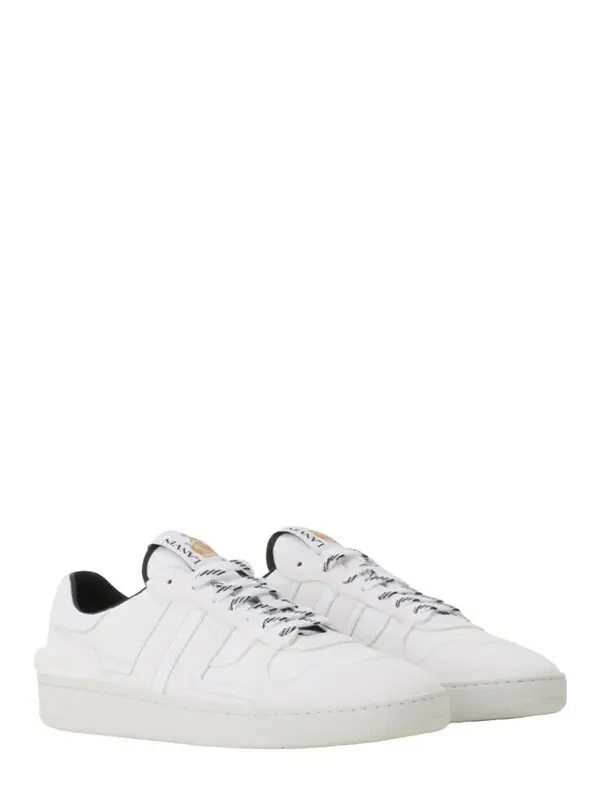 LANVIN Clay Lace-up Sneakers - White