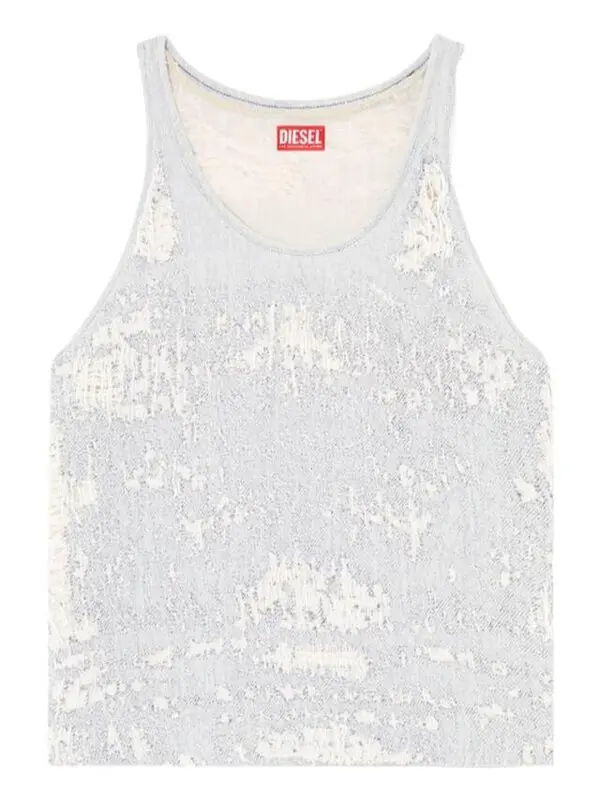 DIESEL® De-dalby-fsg Tank Top - White