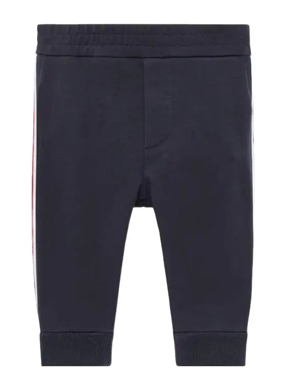 Moncler Logo Patch Track Pants - Night Blue