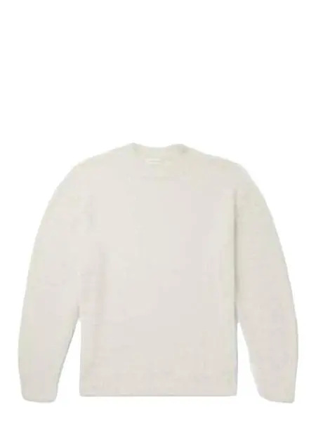 Dries Van Noten Long-sleeved Sweater - White