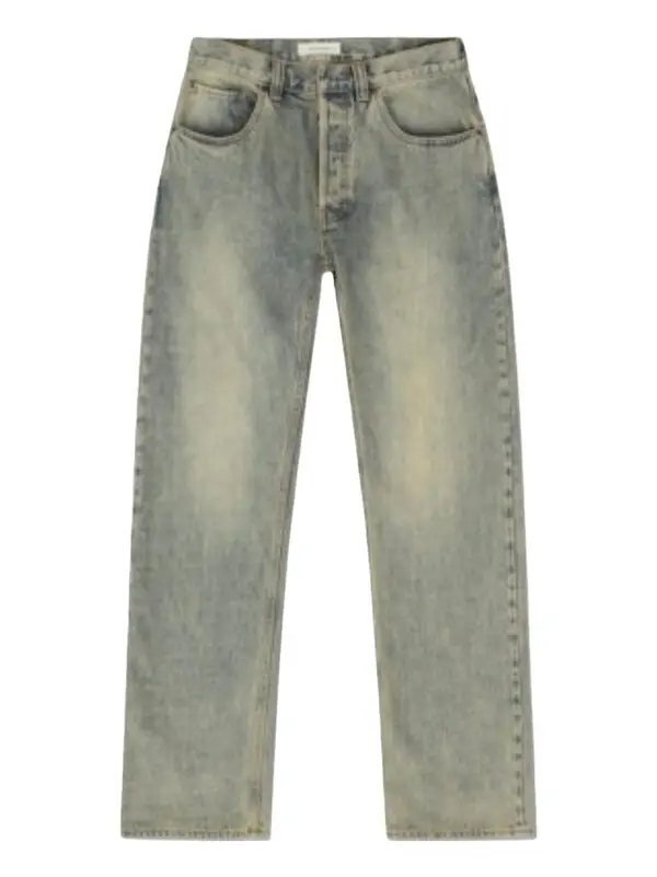 ENTIRE STUDIOS Slem Straight-leg Jeans - Surface Wave