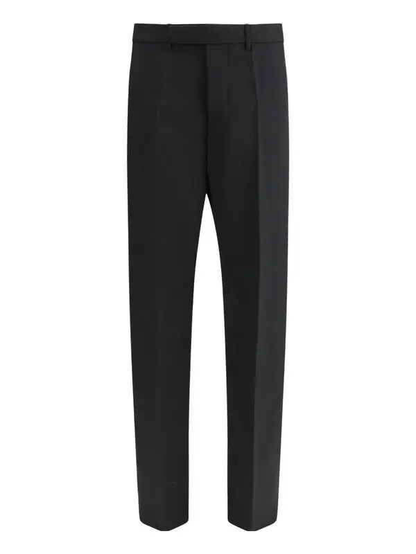 Rick Owens Geth Straight Leg Tailored Pants - Black