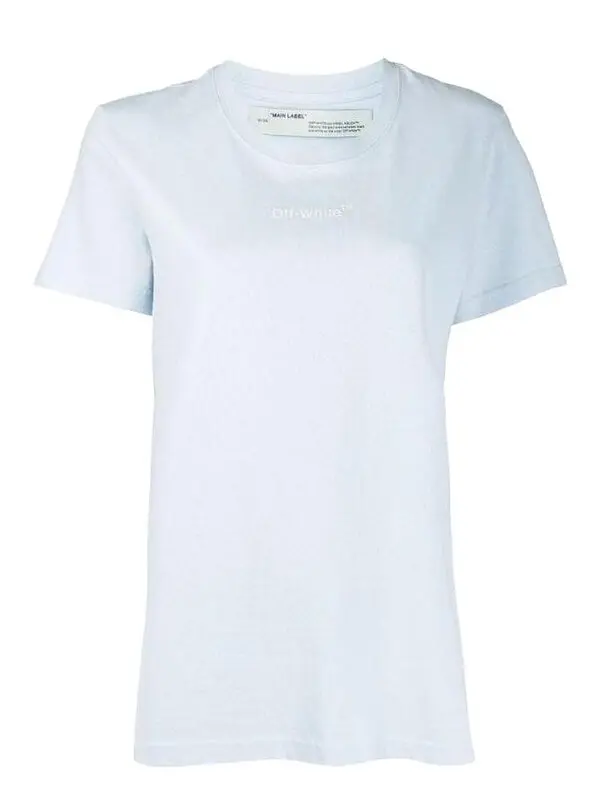 Off-White Arrow Round Neck T-shirt - White