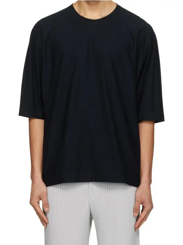 Issey Miyake Basic T-shirt - Black