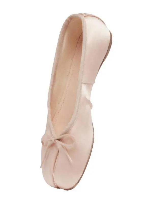 MAISON MARGIELA Tabi Satin Ballerinas - Alba