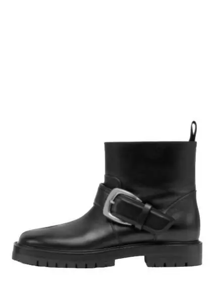 MAISON MARGIELA Tabi County Buckle Ankle Boots - Black