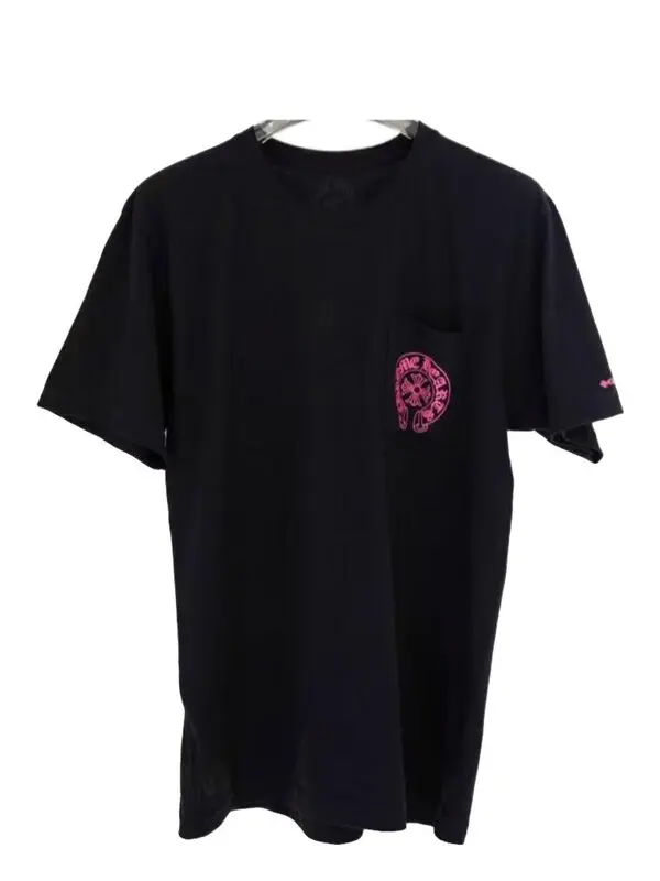 Chrome Hearts Short-sleeved Crew Neck T-shirt - Black