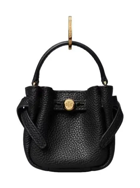 Tory Burch Romy Bucket Bag Charm - Black