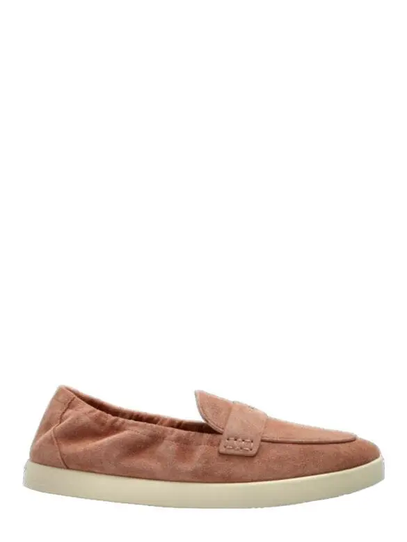 Tory Burch Suede Ballet Sport Loafers - Brown