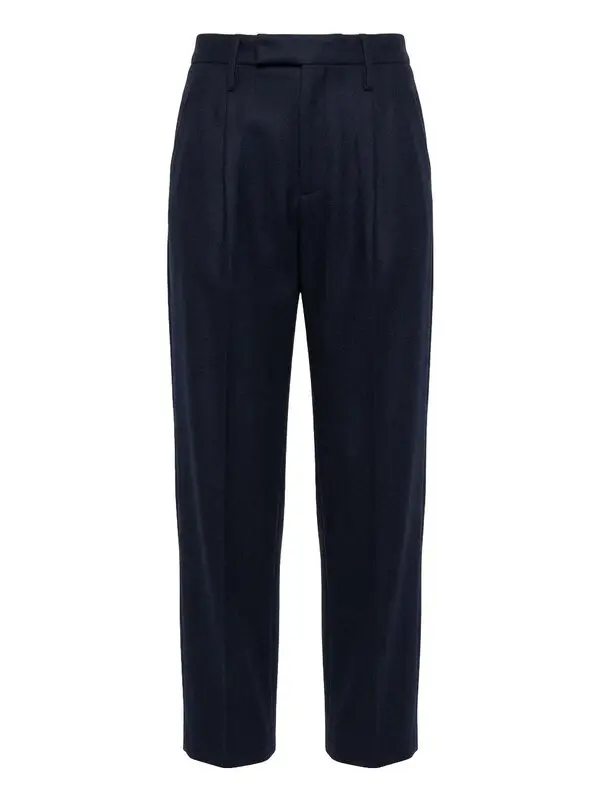 Gucci Light Tailored Cashmere Trousers - Blue