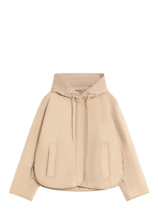 Max Mara Agreste Hooded Jacket - Beige
