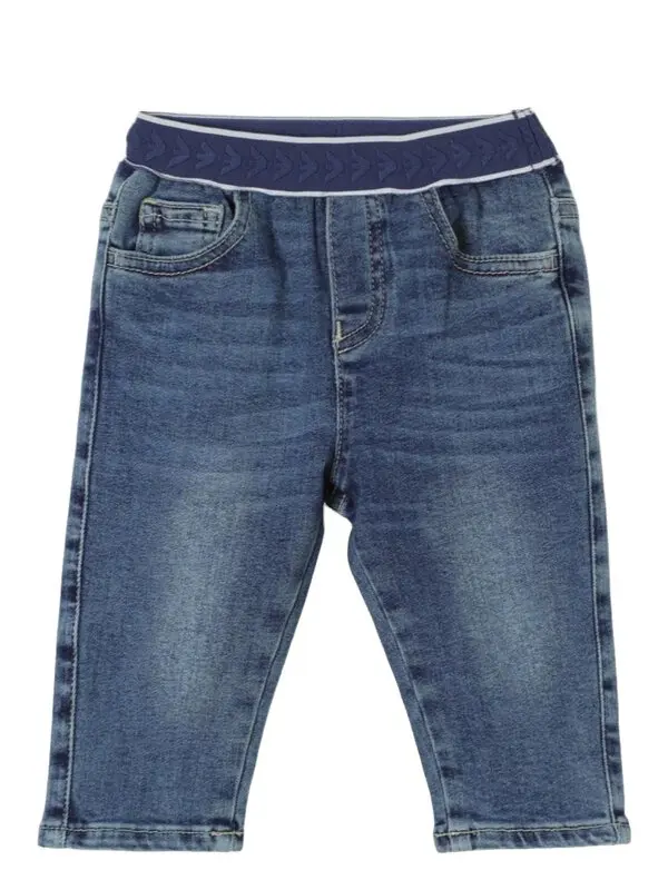 Emporio Armani Elastic Pocket Jeans - Blue