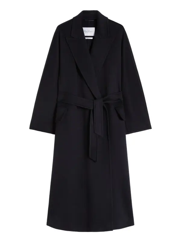 Max Mara Belted Coat - Ultramarine Blue
