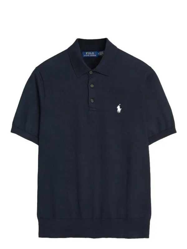 Polo Ralph Lauren Short Sleeve Polo Pony Embroidery Polo Shirt - Hunter Navy
