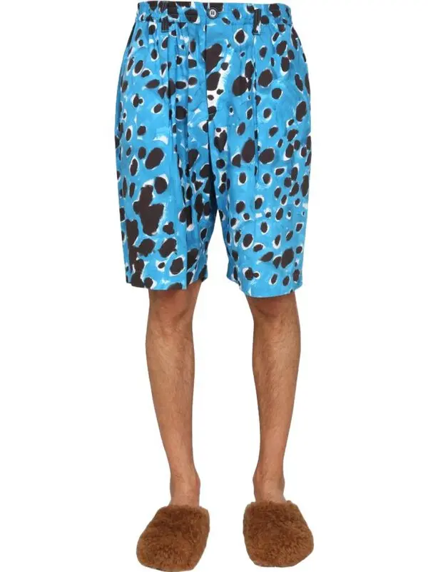 Marni Pop Dots Print Bermuda Shorts - Multicolor