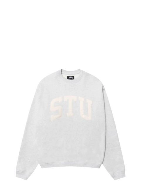 StÜssy Stu Relaxed Crewneck Sweatshirt - Grey