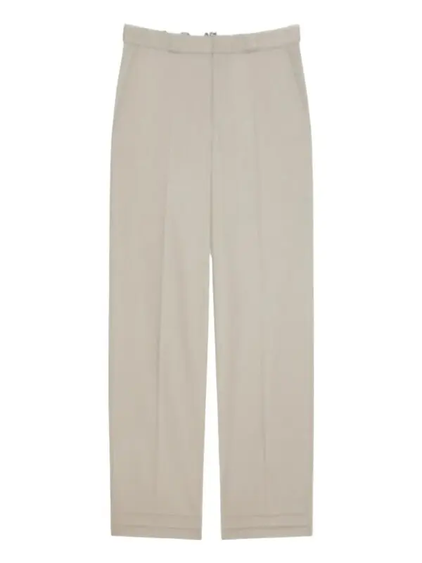 Givenchy Logo Patch Trousers - Ore Gray