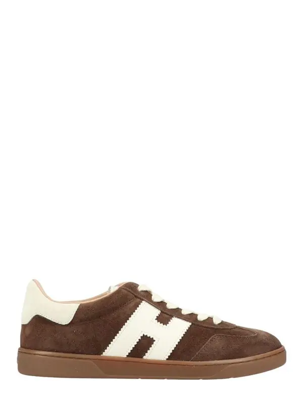 Hogan H Patch Sneakers - Brown