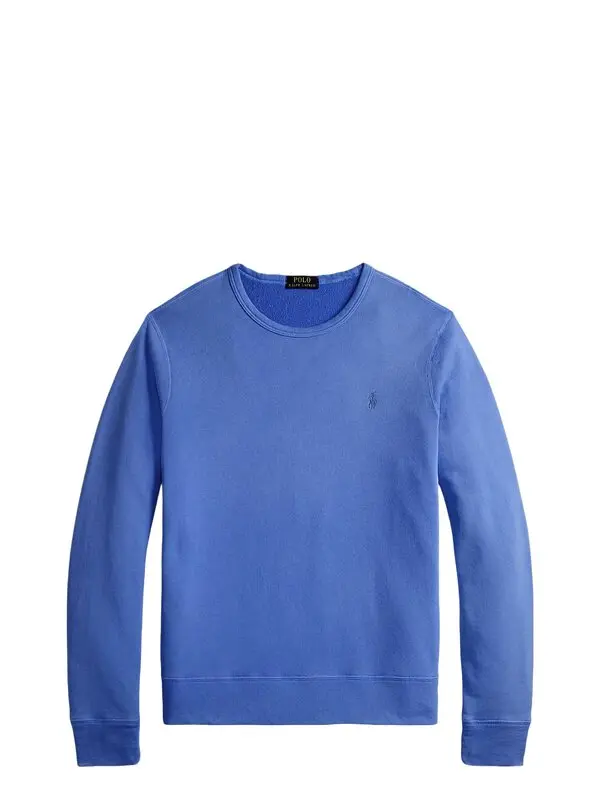 Polo Ralph Lauren Spa Terry Embroidered Logo Sweatshirt - Blue