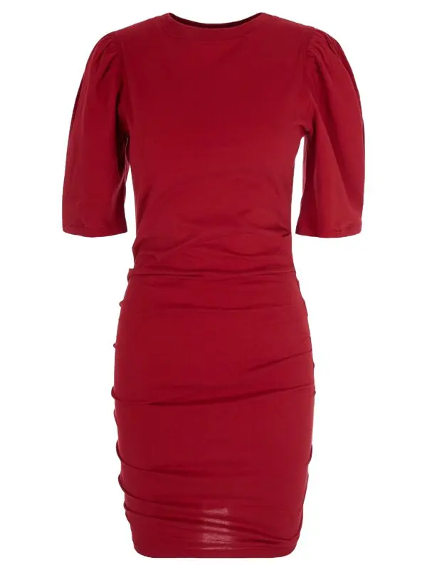 Isabel Marant Étoile Mylda Draped Mini Dress - Red