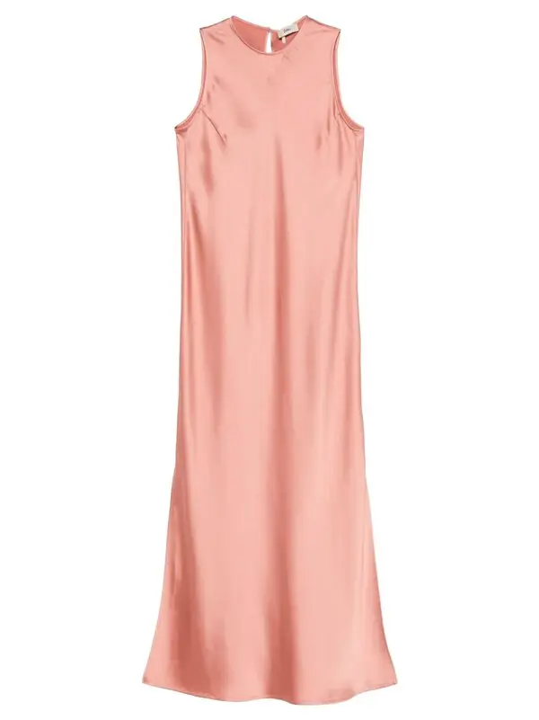 Herno Satin Midi Dress - Pink