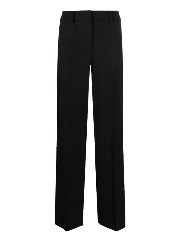 P.a.r.o.s.h Liliuxy Tailored Tuxedo Trousers - Black