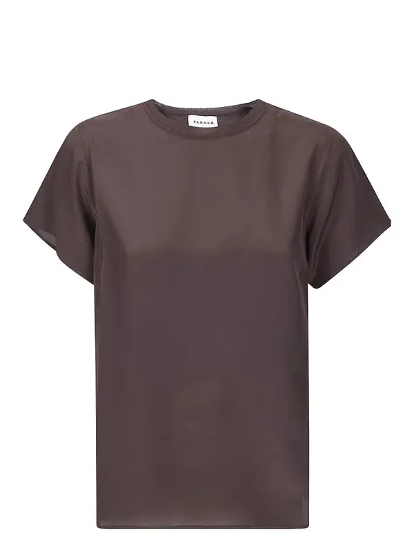 P.a.r.o.s.h Short Sleeve T-shirt - Brown