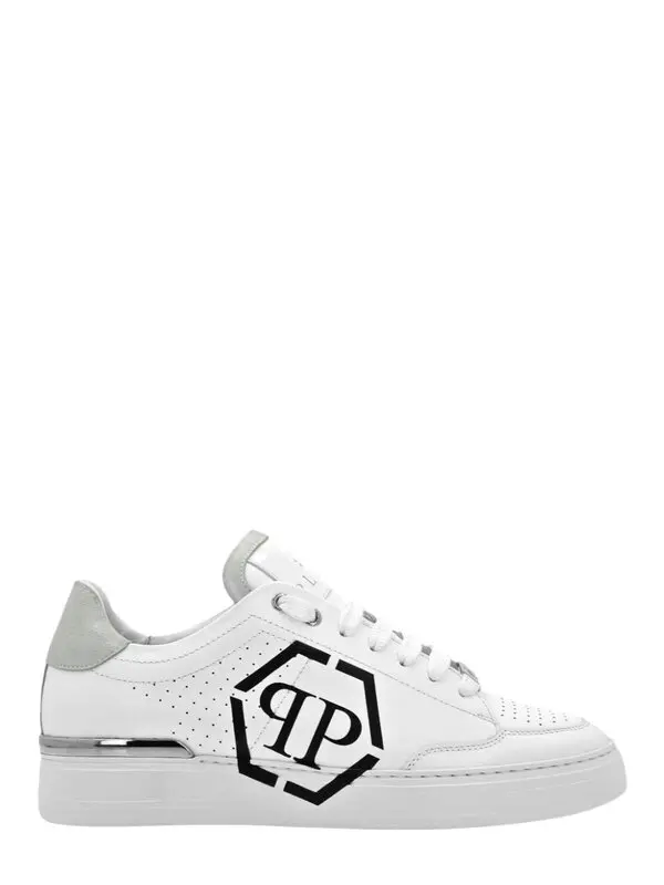 Philipp Plein Low-top Lace-up Sneakers - White