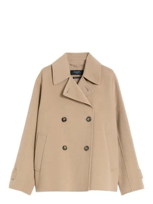 Max Mara Double-breasted Coat - Camel