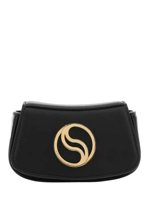Stella McCartney Logo Plaque Belt Bag - Black