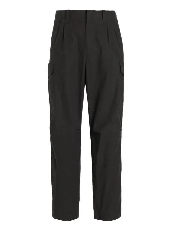 Dolce & Gabbana Cargo Trousers With Buttoned Pockets - Black