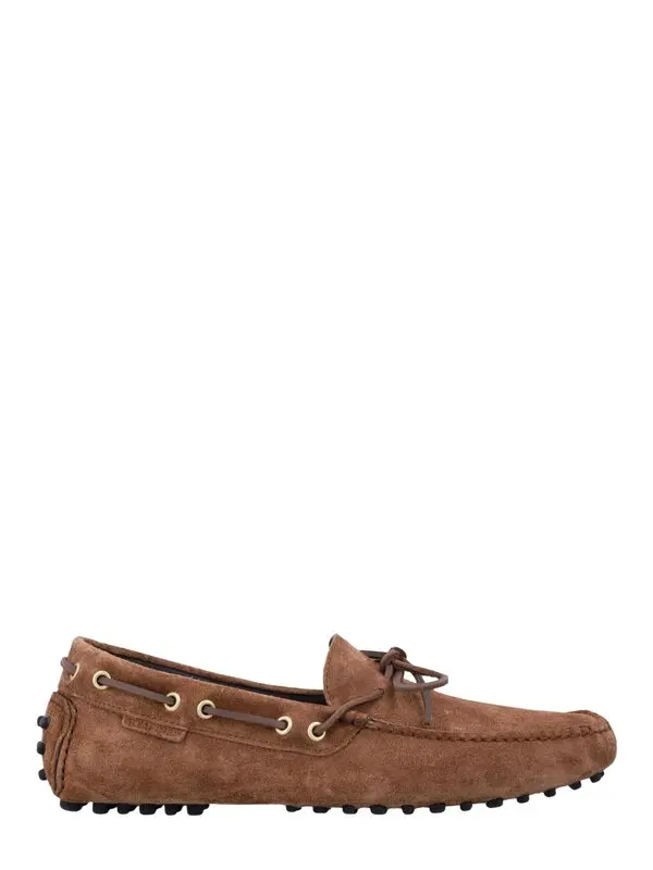 TOM FORD Suede Driving Shoes - Brown
