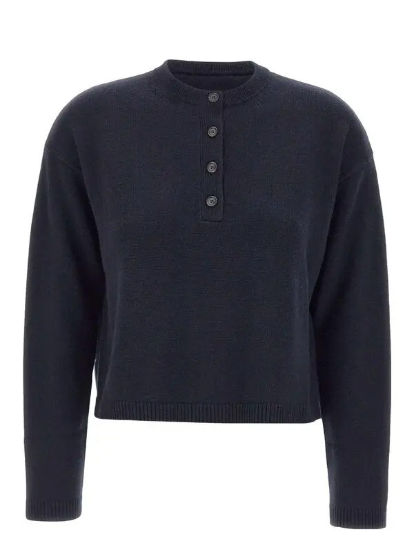 Max Mara London Crewneck Knitted Jumper - Black
