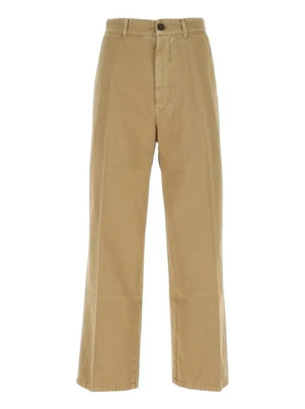 Incotex Embellished Wide Leg Trousers - Nude