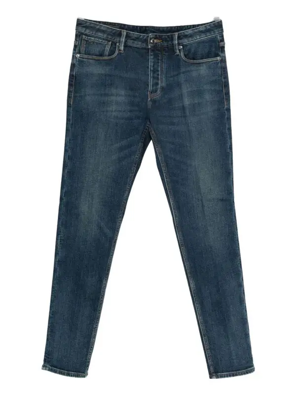 Emporio Armani Belt Loop Jeans - Blue