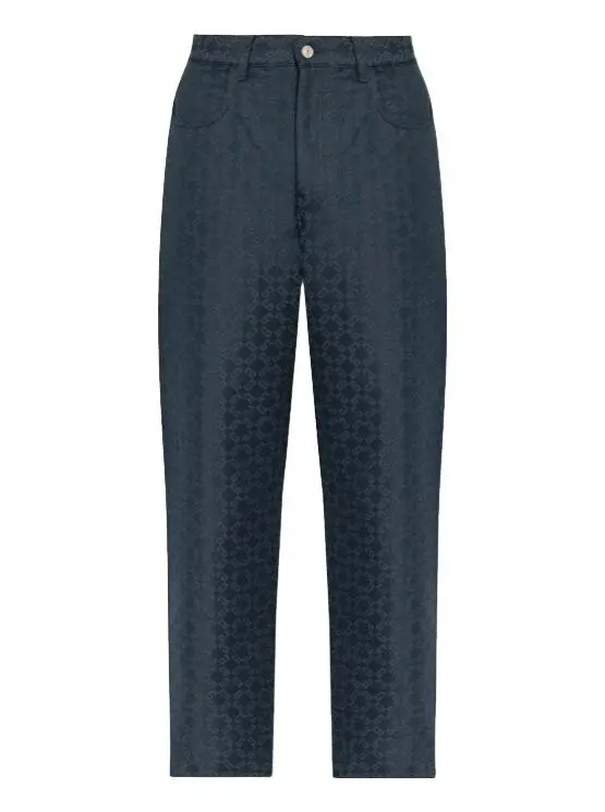 Givenchy Monogram Straight-leg Jeans - Black