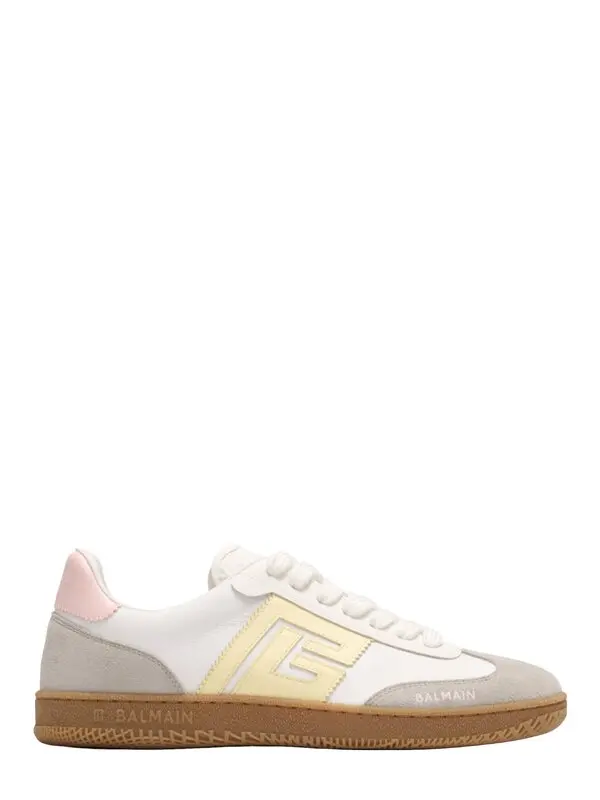 Balmain Swan Low-top Sneakers - White