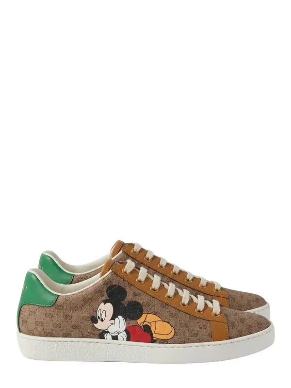 Gucci Disney Ace Casual Trainers - Multicolor