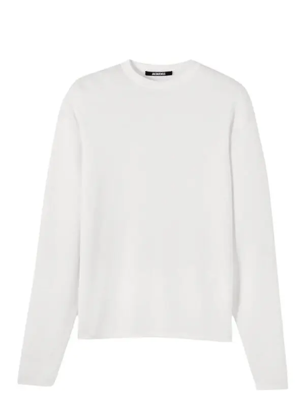 Jacquemus The Romarin Knit Jumper - White