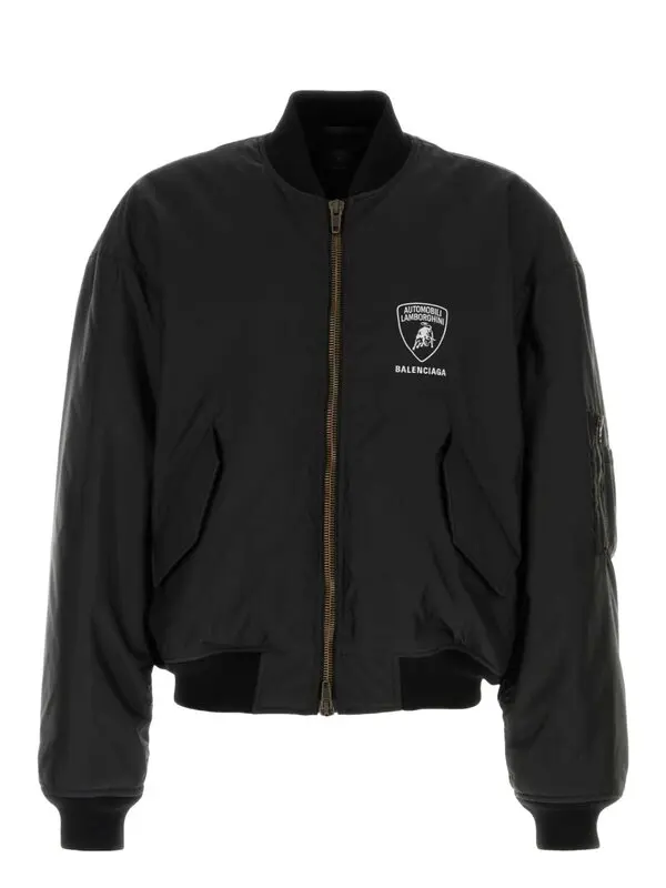 Balenciaga X Automobili Lamborghini Bomber Jacket - Black