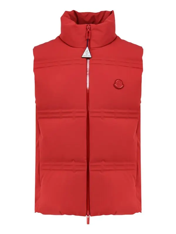 Moncler X Asap Rocky Logo Patch Zip-up Gilet - No