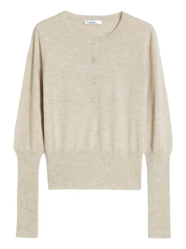 Max Mara Golosso Cashmere Sweater - Beige
