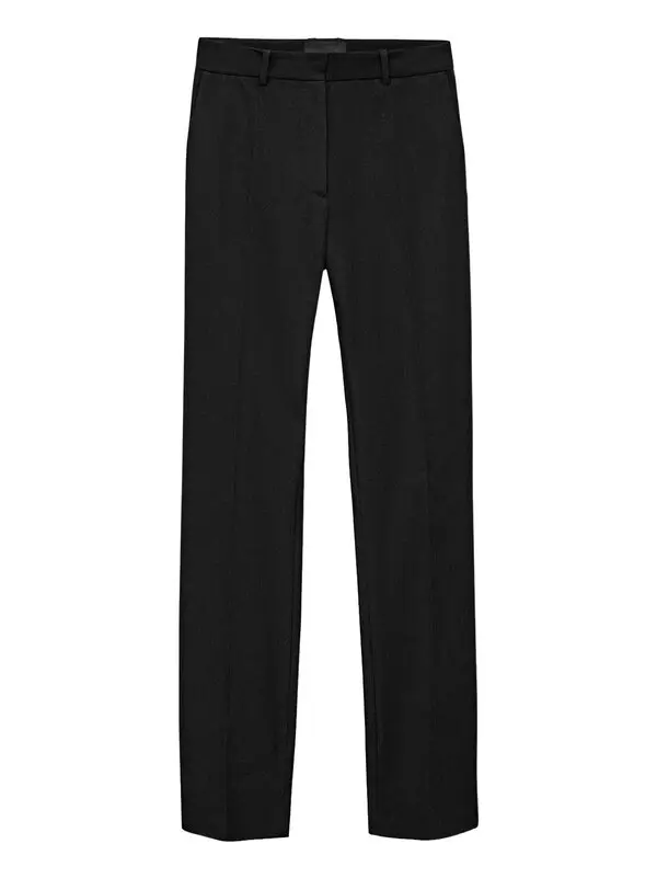 JOSEPH Coleman Cropped Stretch-twill Slim-leg Pants - Black