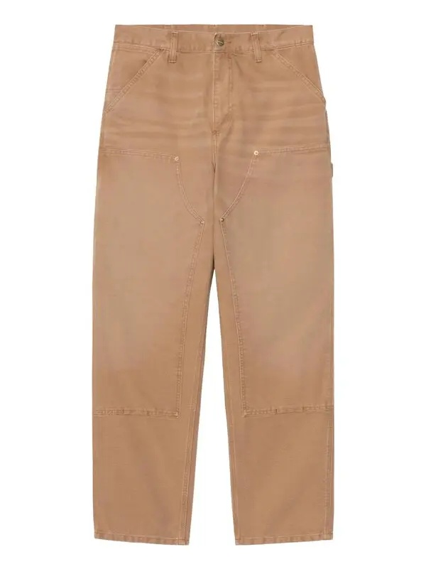 Carhartt Work In Progress Double Knee Relaxed Straight Fit Pants - Nude