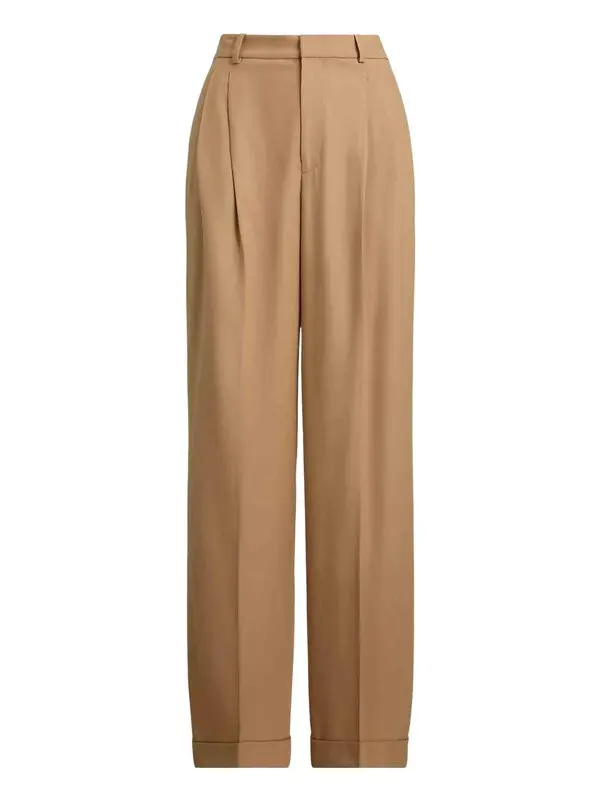 Polo Ralph Lauren Tailored Cuffed Trousers - Brown