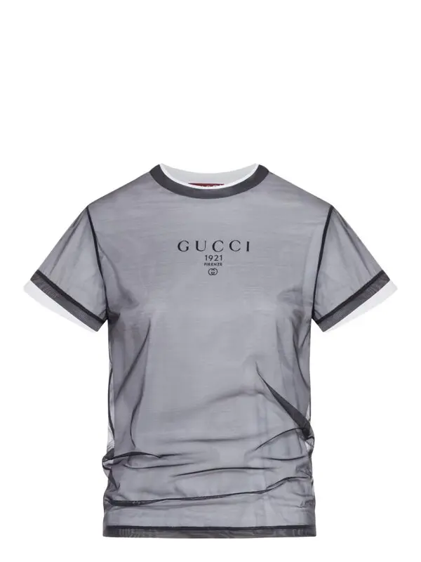 Gucci Sheer Jersey T-shirt - No
