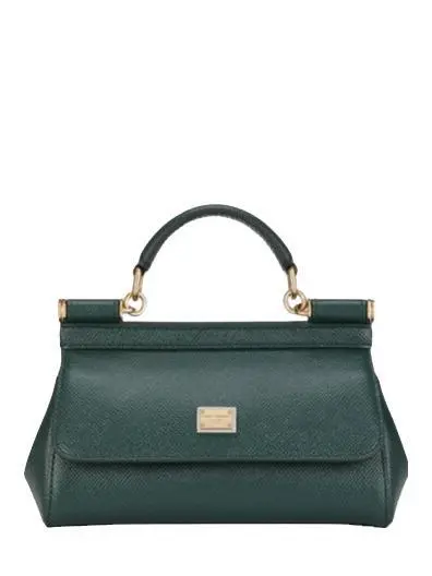 Dolce & Gabbana Small Sicily Handbag - Green