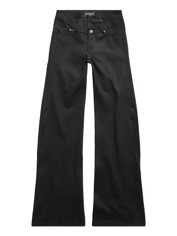 Balenciaga Flared-leg Jeans - Black